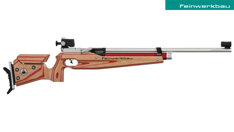 800 Junior White / Red Rifle – Feinwerkbau – Lacey's Shooting Services